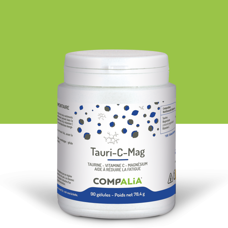 Taurine Vitamine C et Magnésium - Acheter - Compalia